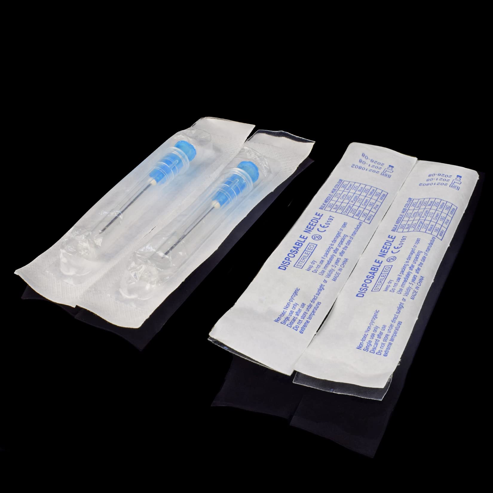 Disposable 23 Gauge 1.5 inch Needle, Individual Package, Pack of 100