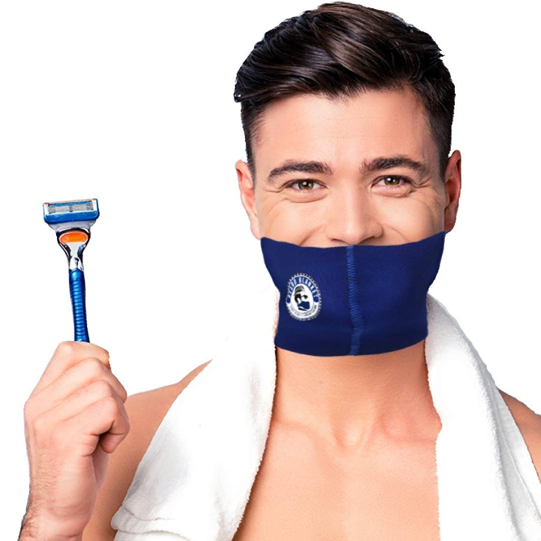 Beard Blanket - Ingrown Hair Treatment Mask for Men - Men’s Beard Shaving Solution, Razor Burn Remover, Bump Stopper - Aftershave & Preshave Bumps Patrol- Men’s After Shave, PreShave Beard Maintenance
