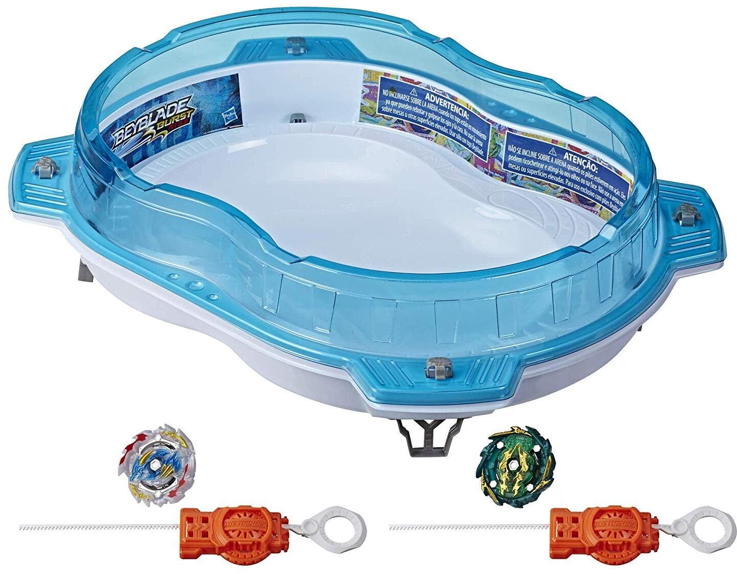 BEYBLADE Burst Rise Hypersphere Vertical Drop Battle Set - Complete Set with Beystadium, 2 Battling Top Toys and 2 Launchers, Ages 8 and Up (Amazon Exclusive)