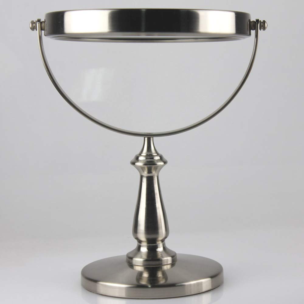 DITUDO Mirrors Led Makeup Mirror Lighted Vanity Mirror with Magnifying, Double Sided Mirror with Stand,Degree Rotation
