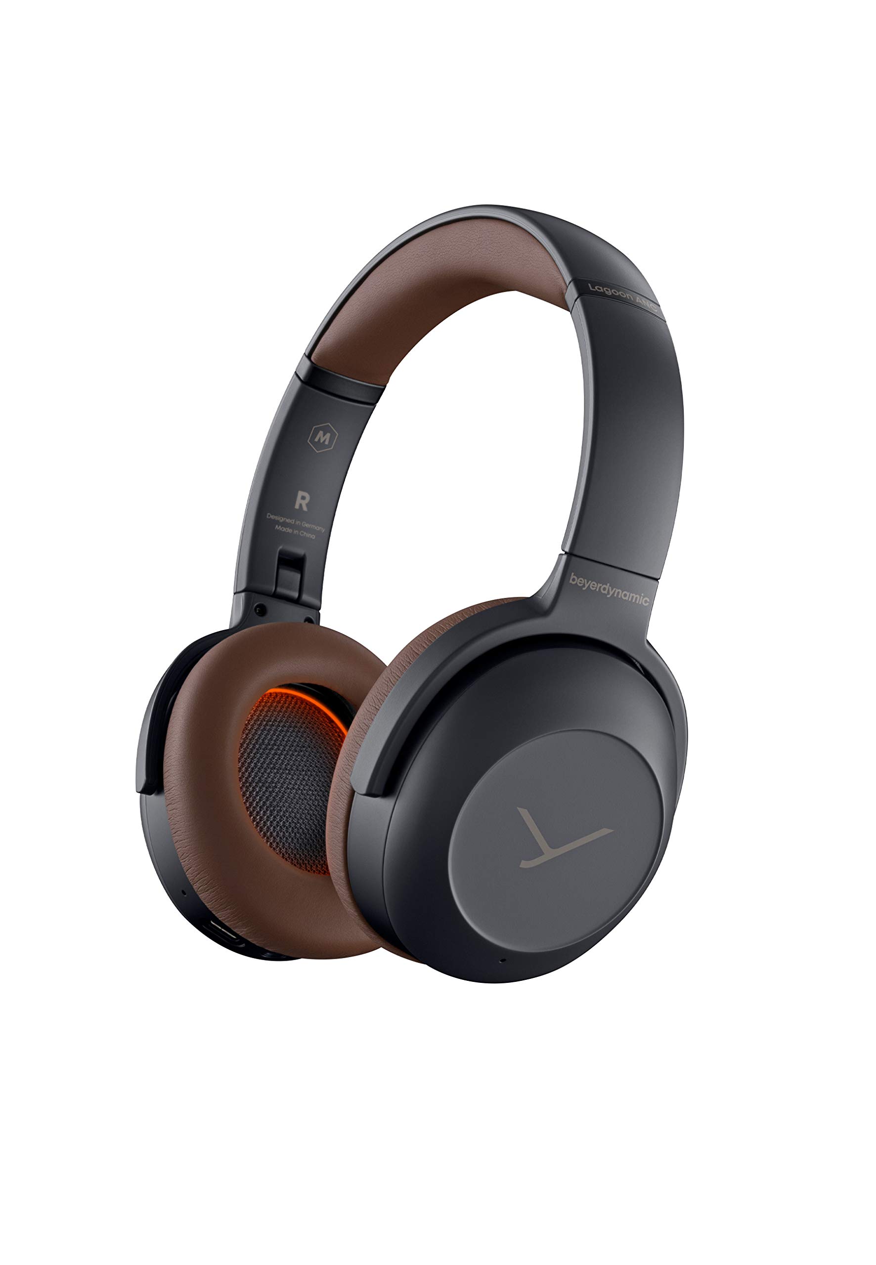 beyerdynamic Lagoon ANC Explorer Bluetooth Headphones with ANC and Sound Personalization Grey/Brown