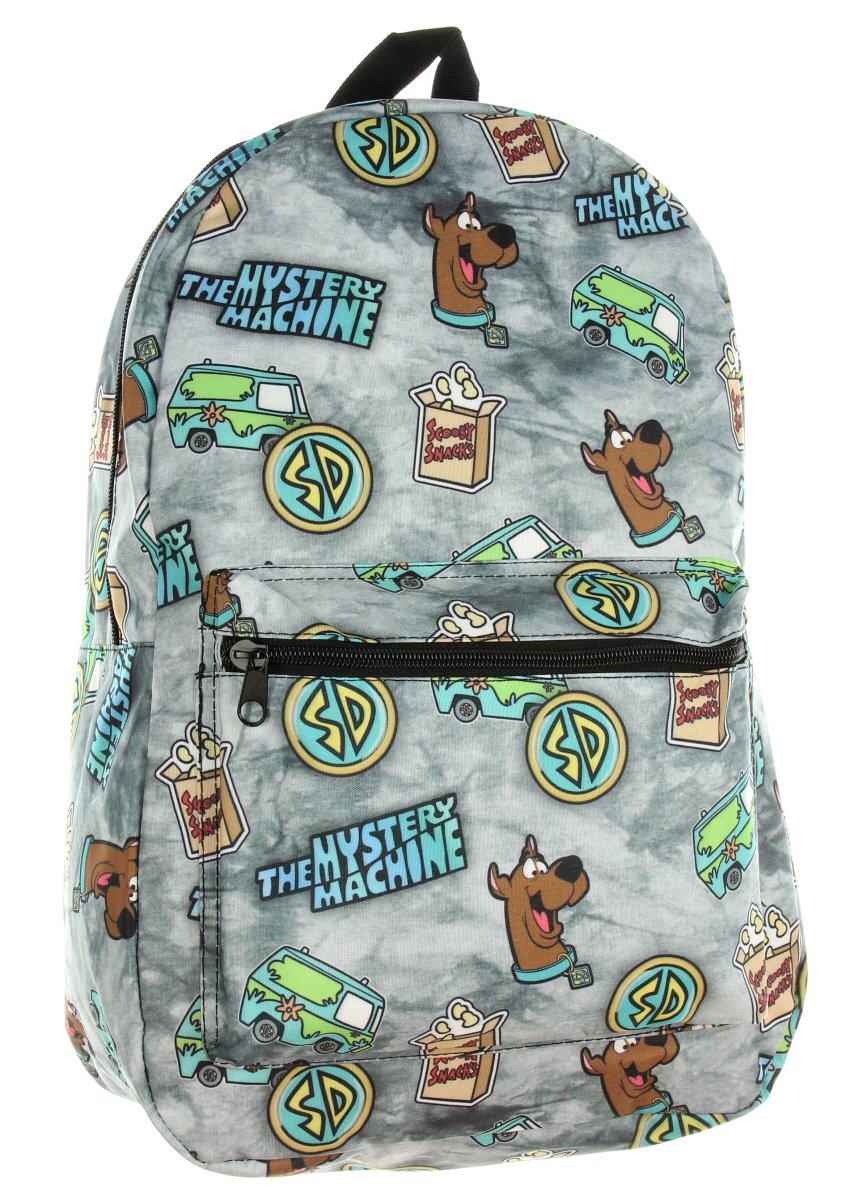 Bioworld Scooby Doo Backpack Mystery Machine Gang Print