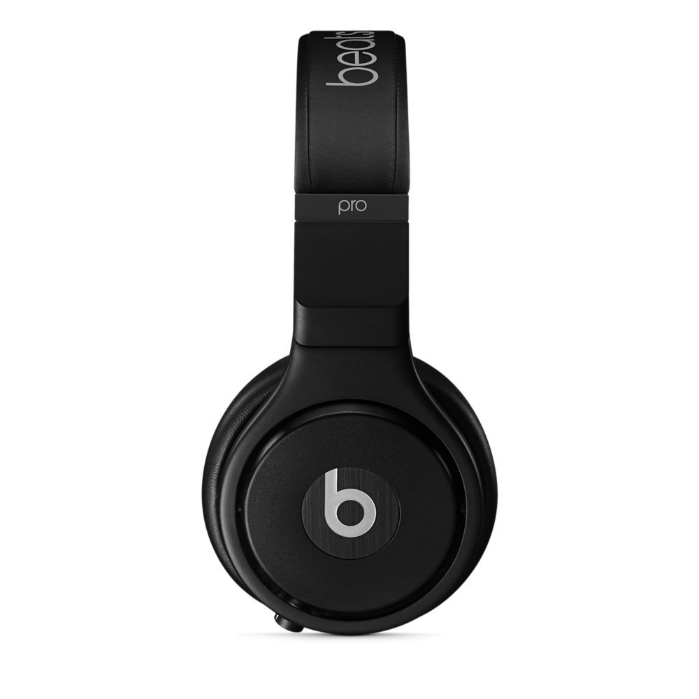 Beats by Dr. Dre Pro Wired Headphones - High Performance Professional Studio Over-Ear Headphones - Infinite Black (Renewed)