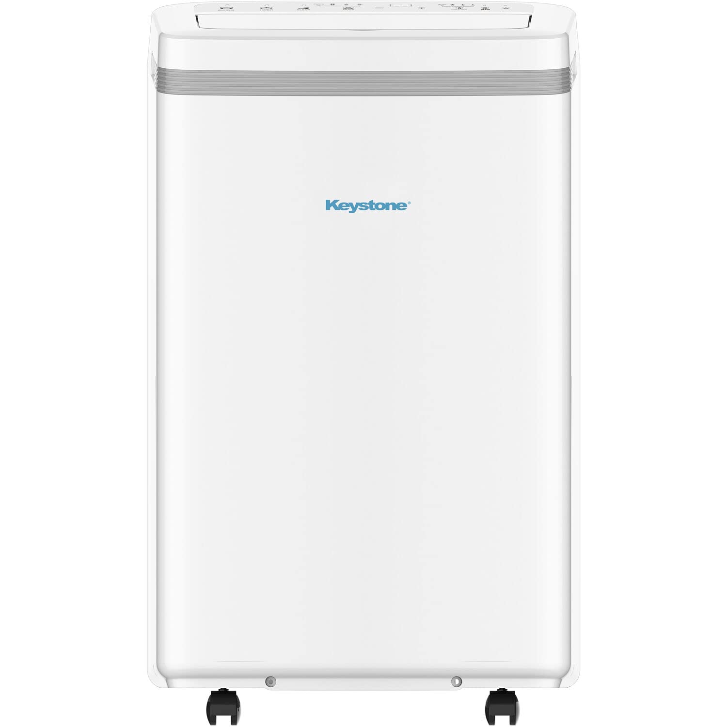 Keystone 13,000 BTU Portable Air Conditioner and Heater with Smart Remote Control & Dehumidifier Function, Quiet Compact Portable AC & Heater Combo for Living Room & Small Rooms up to 450 Sq. Ft
