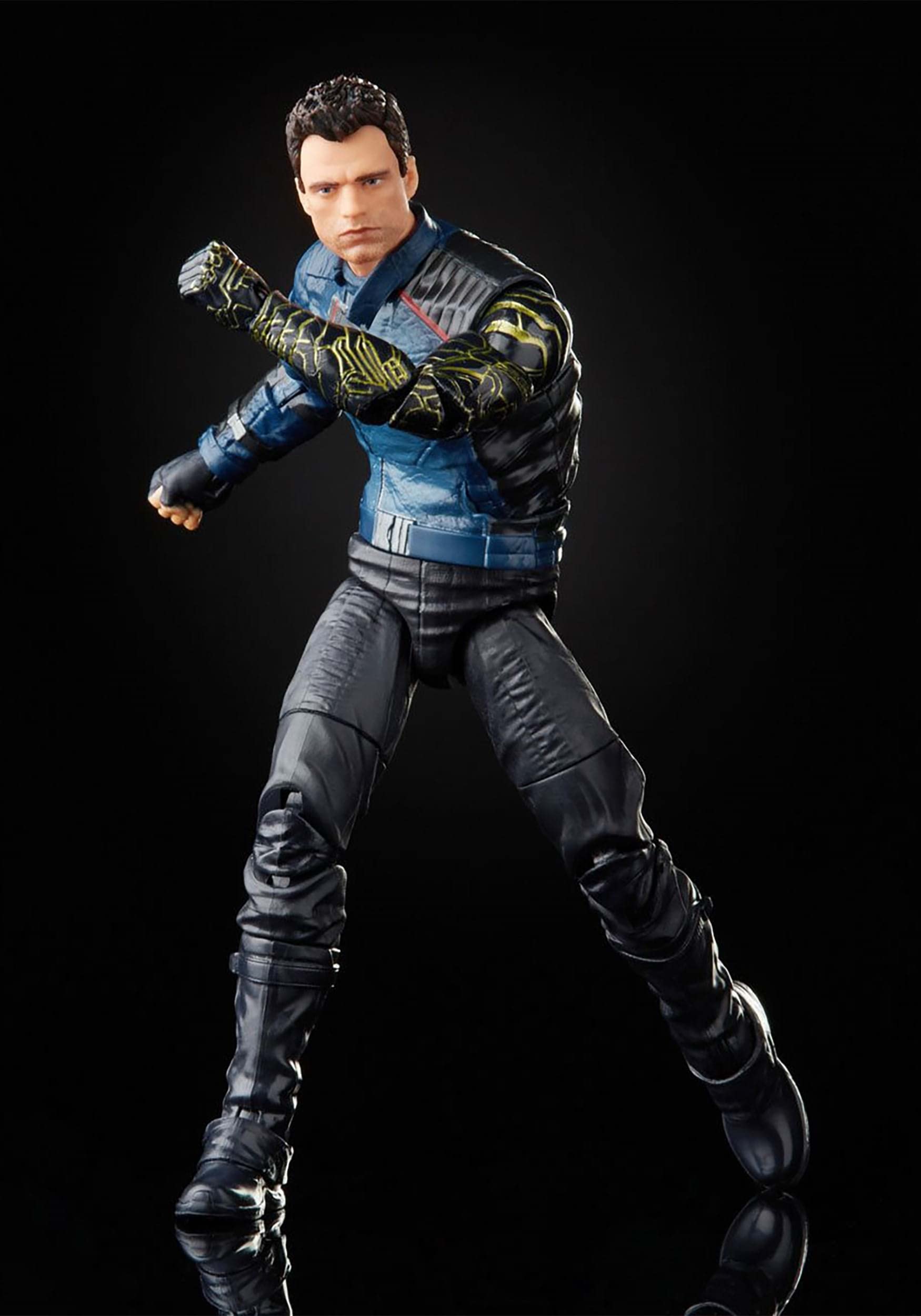Marvel Legends Series Avengers 6-inch Action Figure Toy Winter Soldier, Premium Design and 2 Accessories, for Kids Age 4 and Up