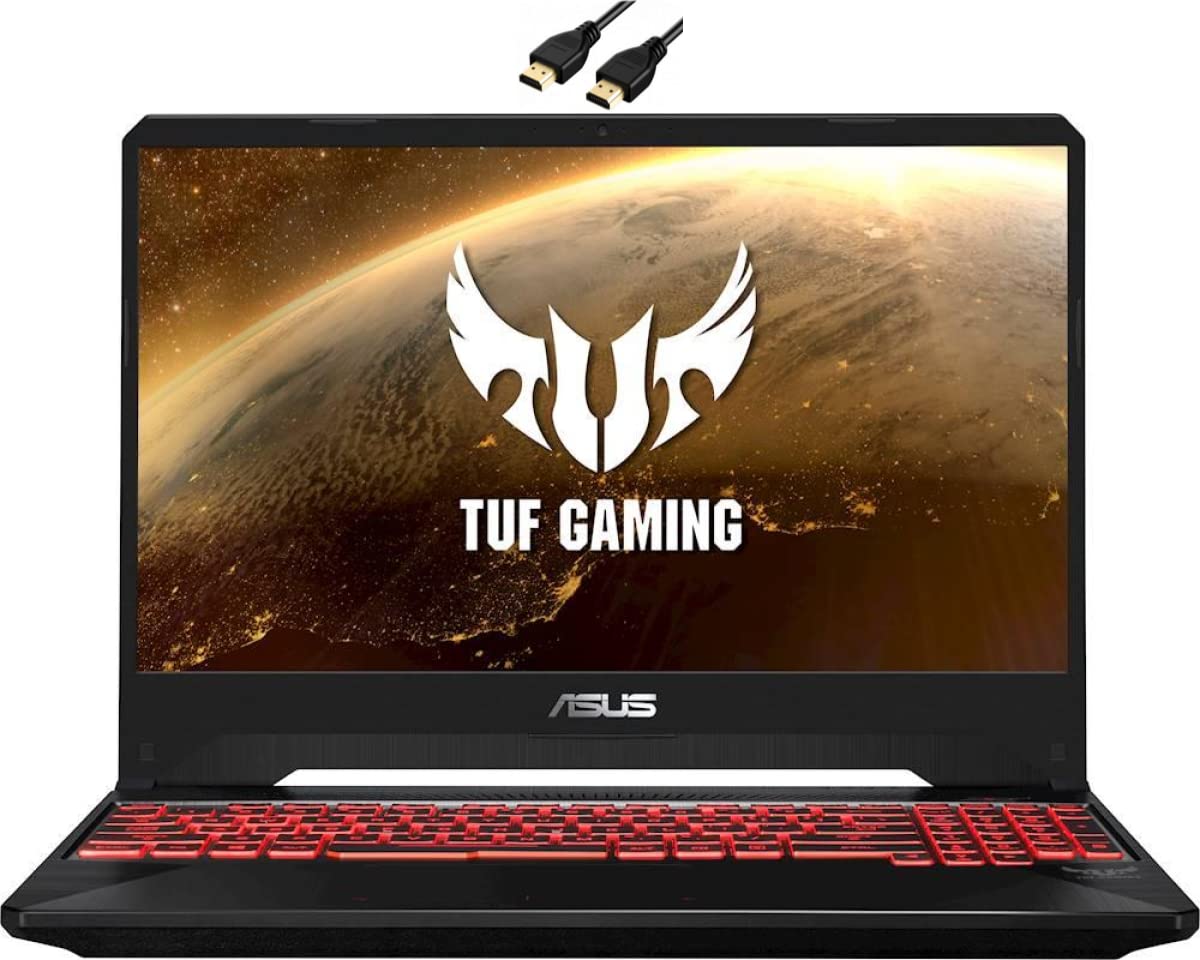 ASUS TUF Gaming Laptop, 15.6” IPS Level Full HD, AMD Ryzen 5 3550H Processor, AMD Radeon Rx 560X, 16GB DDR4, 512GB PCIe Nvme SSD, Webcam, Backlit Keyboard, WiFi, Windows 10