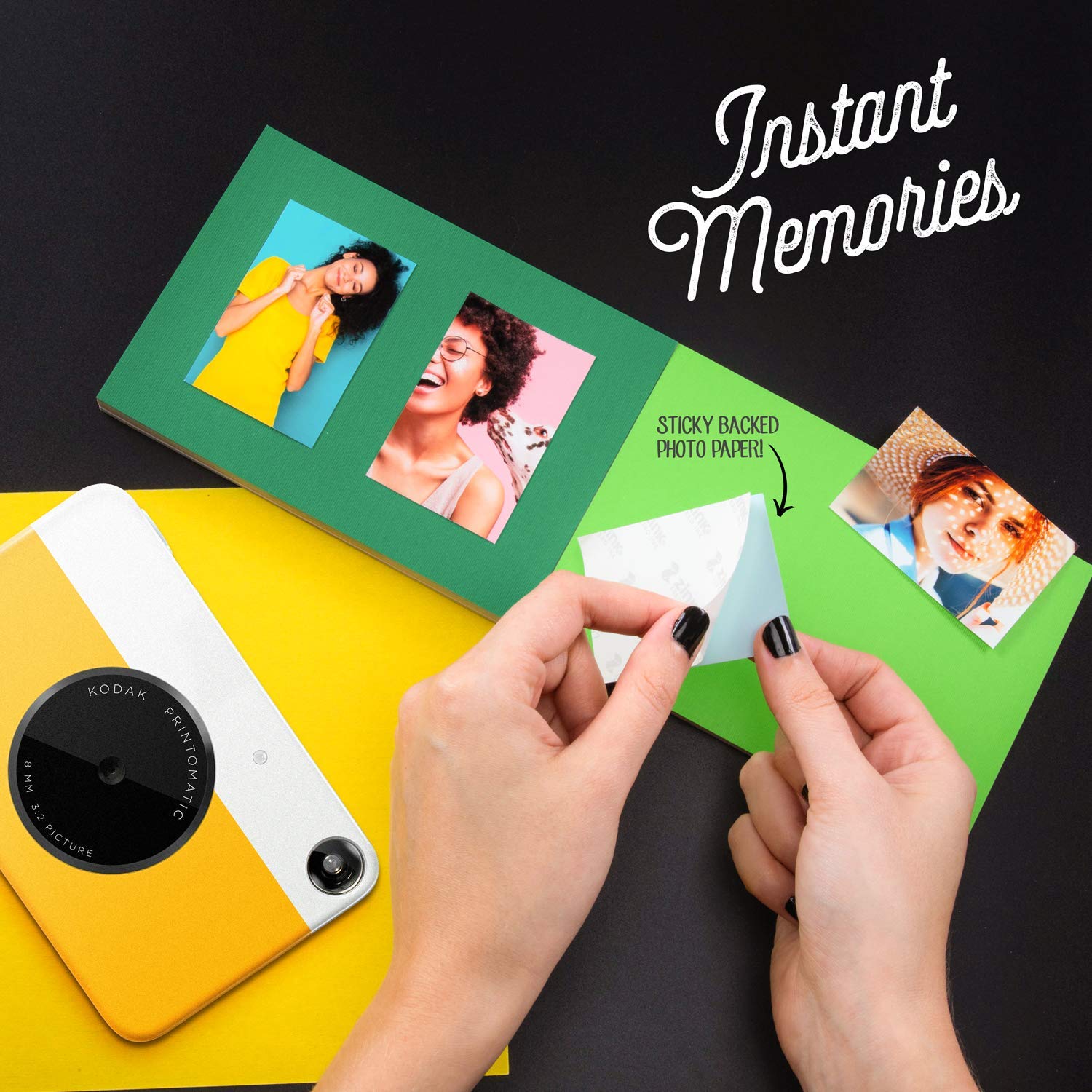 Kodak 2x3ʺ Premium Zink Paper Starter Kit with Photo Album