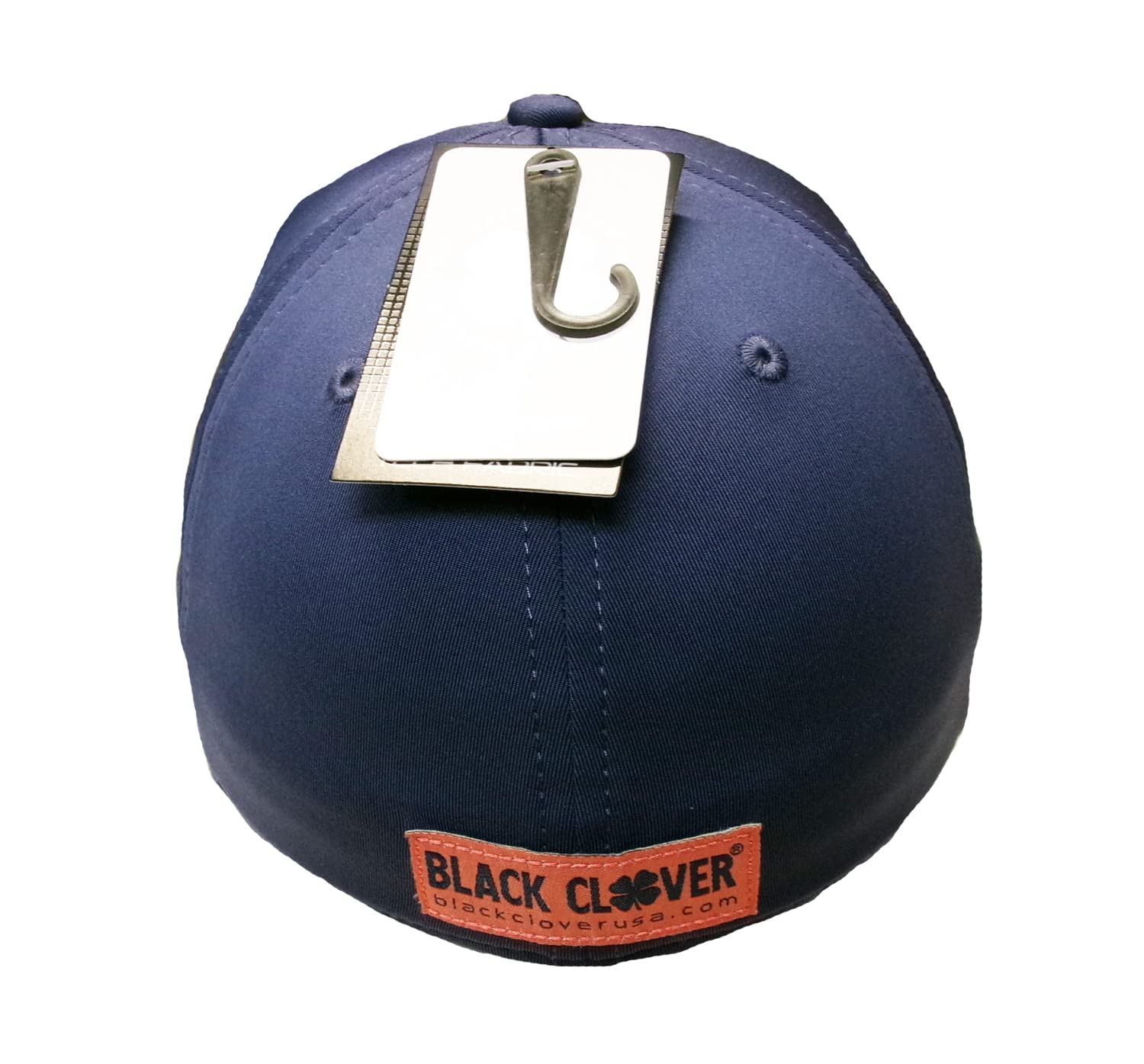 Black Clover Premium Clover 108 S/M Navy Hat with Desert Rose HD Clover Patch