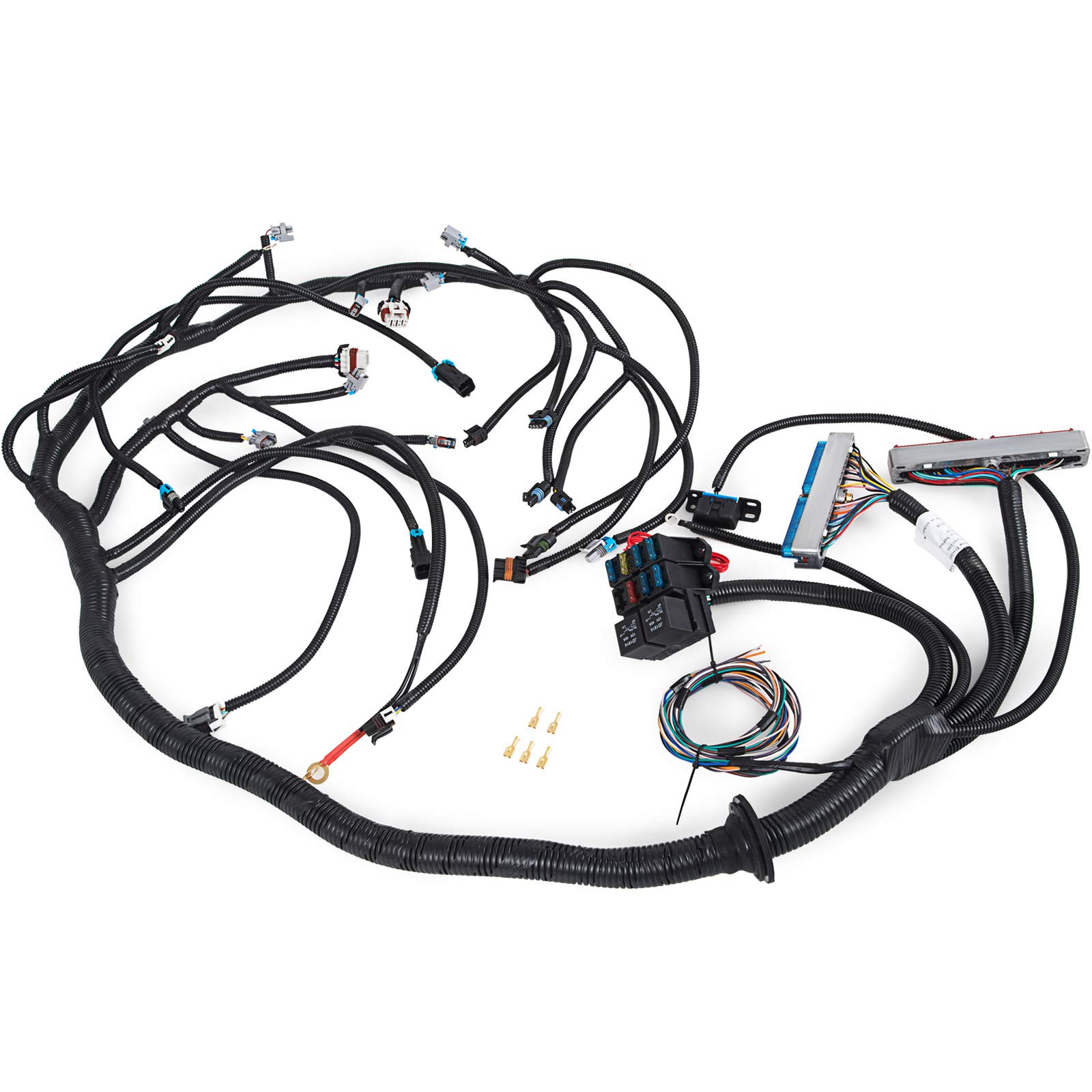 Mophorn 99-03 Standalone Wiring Harness with T56 Transmission for 1999-2003 DBC LS1 Vortec 4.8 5.3 6.0 4L60E