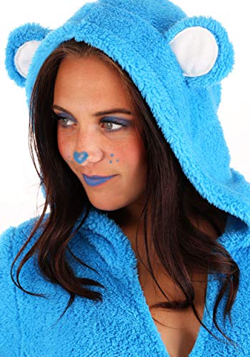 Fun Costumes Women's Care Bears Grumpy Bear Romper Large