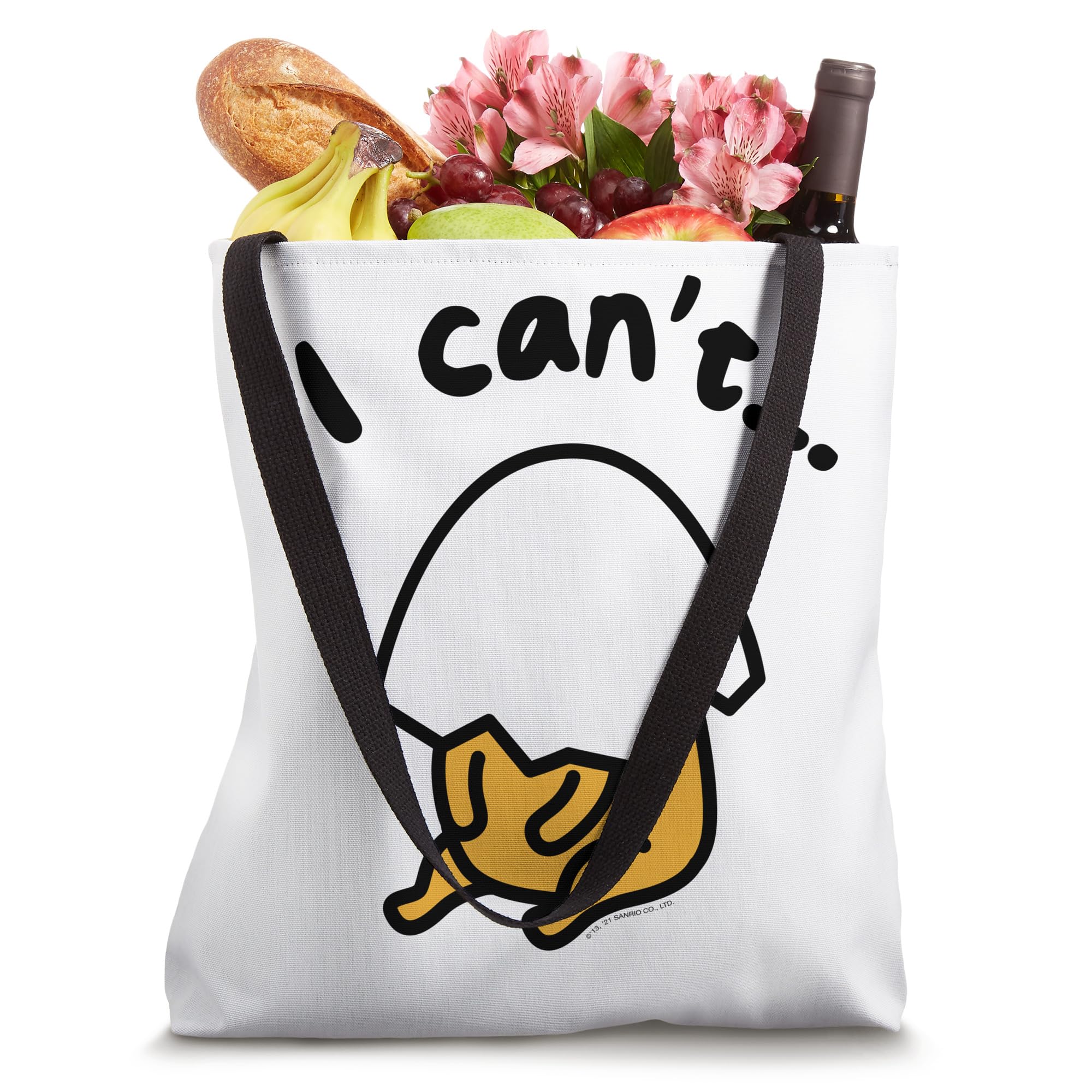 Gudetama I Can't Tote Bag