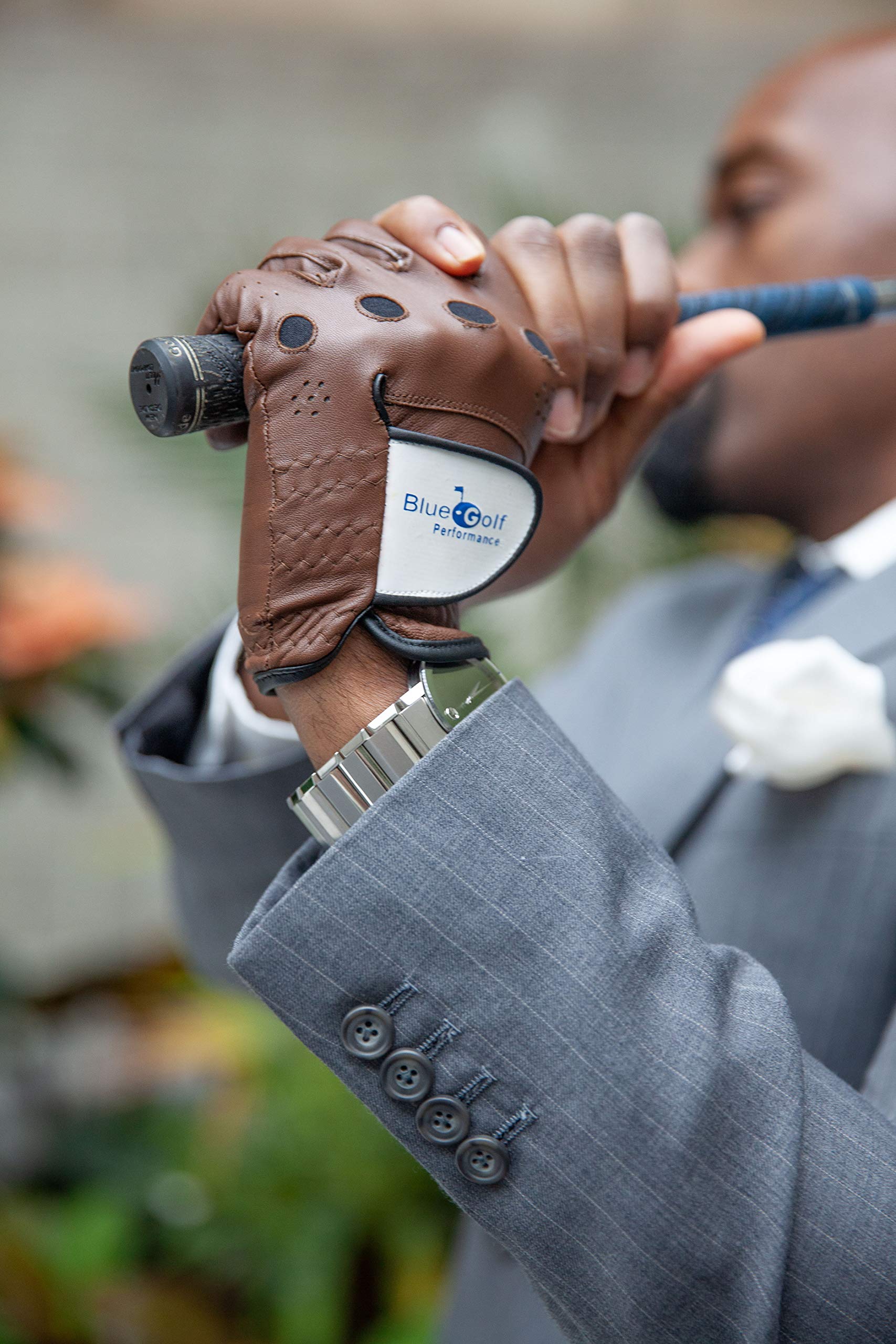Blue Golf Performance Golf Glove Men's Luxury Golf Glove.Way More Than Your Ordinary Golf Glove | Driver Glove Inspired
