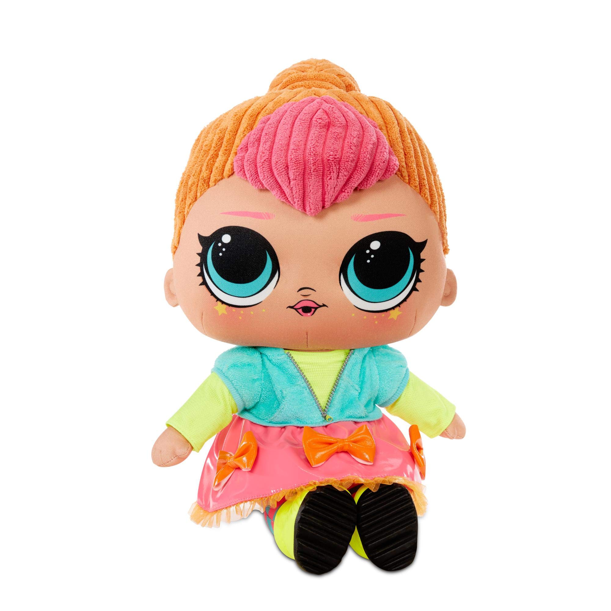 L.O.L. Surprise! Neon Q.T. – Huggable, Soft Plush Doll