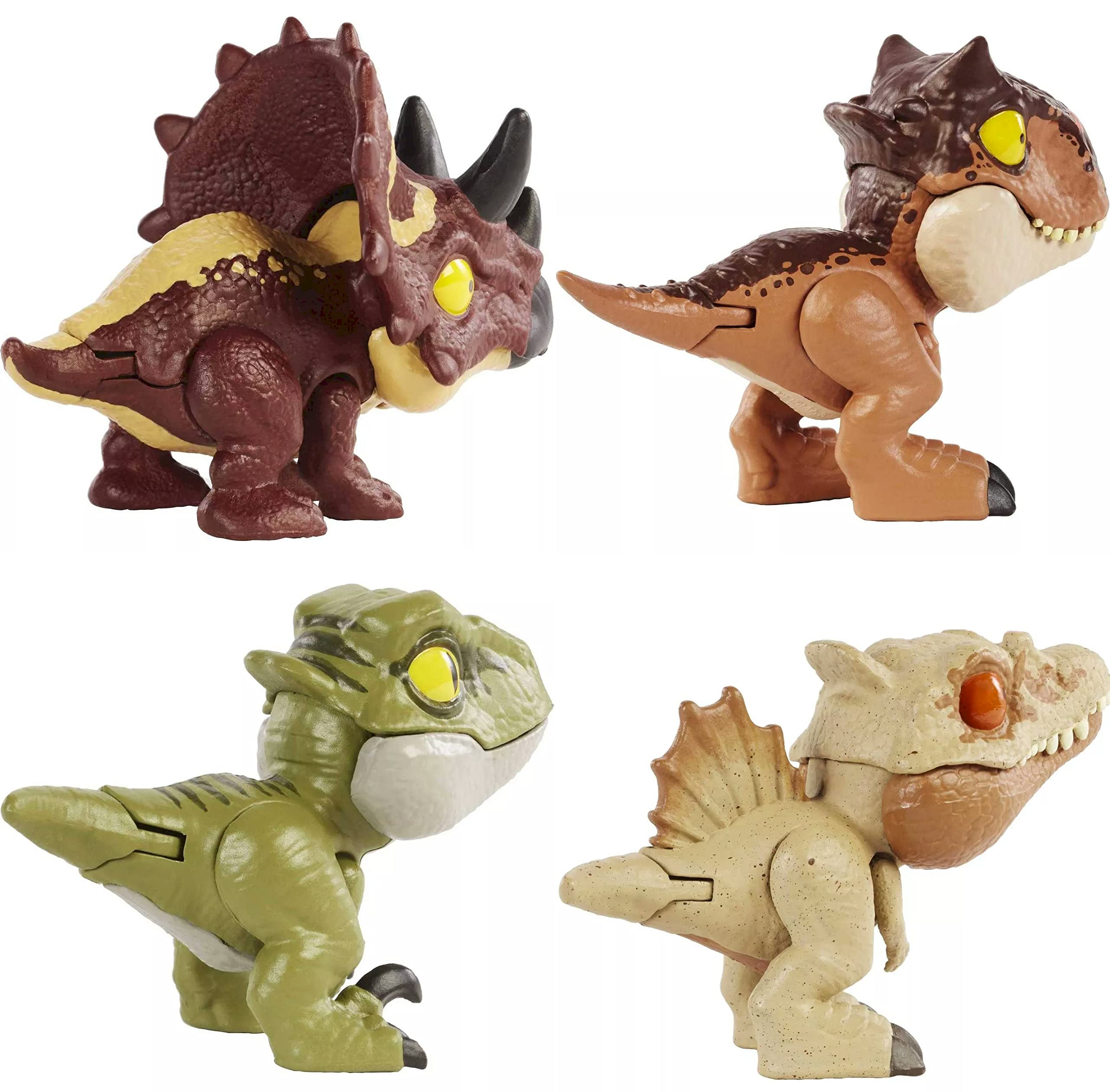 Jurassic World Toys Camp Cretaceous Snap Squad Triceratops Figure