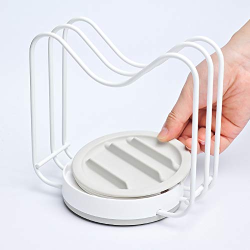 BHVXW Kitchen Spoon Holder Pot Lid Holder Storage Box Pot Lid Holder Storage Pot Lid Spoon Holder Tableware Storage Rack
