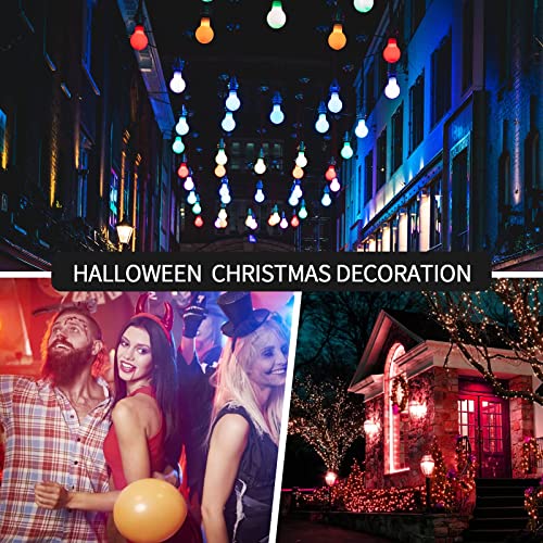 Blue Light Bulb 9W (60W Equivalent) E26 Base, LED Colored Light Bulbs for Halloween Christmas Party Holiday Lighting 2-Pack
