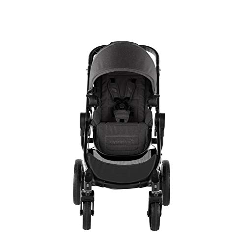 Baby Jogger City Select LUX Stroller | Baby Stroller with 20 Ways to Ride, Goes from Single to Double Stroller | Quick Fold Stroller, Granite