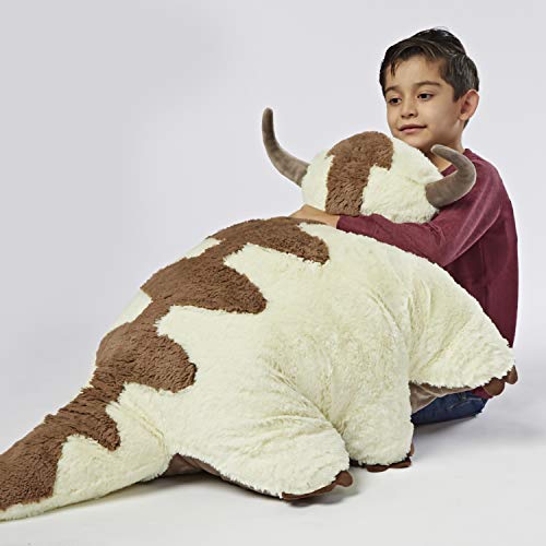 Pillow Pets 30” Jumboz Appa Stuffed Animal, Nickelodeon Avatar: The Last Airbender Plush Toy, white