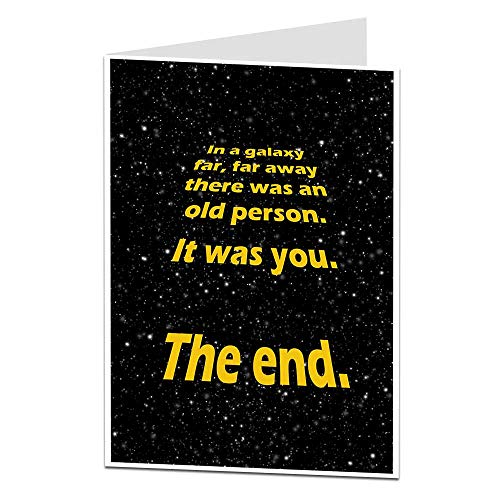 Funny Birthday Card For Men & Women Him & Her Rude Age Joke Perfect For 40th 50th 60th