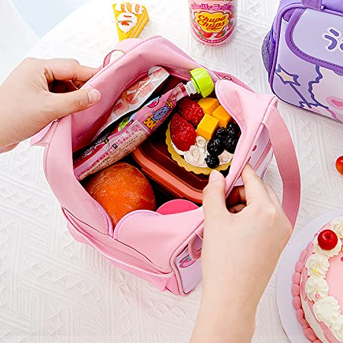 ๐๐ฎ๐๐ฎ๐ถ๐ถ ๐๐๐ป๐ฐ๐ต ๐๐ฎ๐ด for Girls Cute Lunch Box Bag Insulated Bag Reusable Tote Bag for Hot or Cold Work, Picnic, Travel
