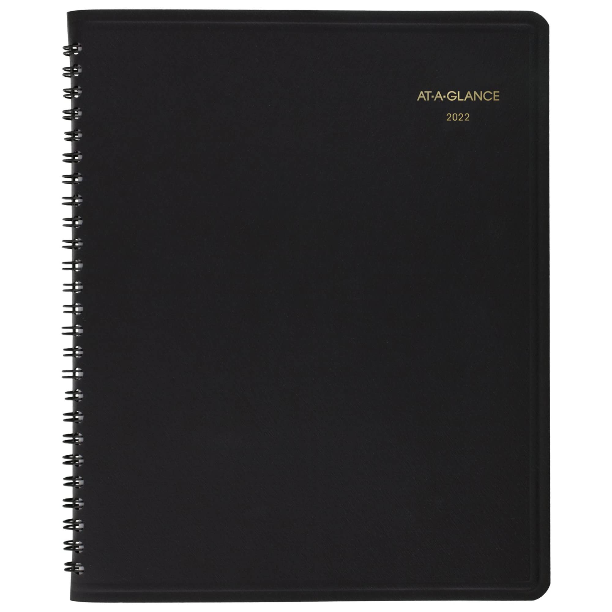 AT-A-GLANCE 2022 Monthly Planner by AT-A-GLANCE, 9" x 11", Large, 15 Months, Fashion Color, Red (7025013)