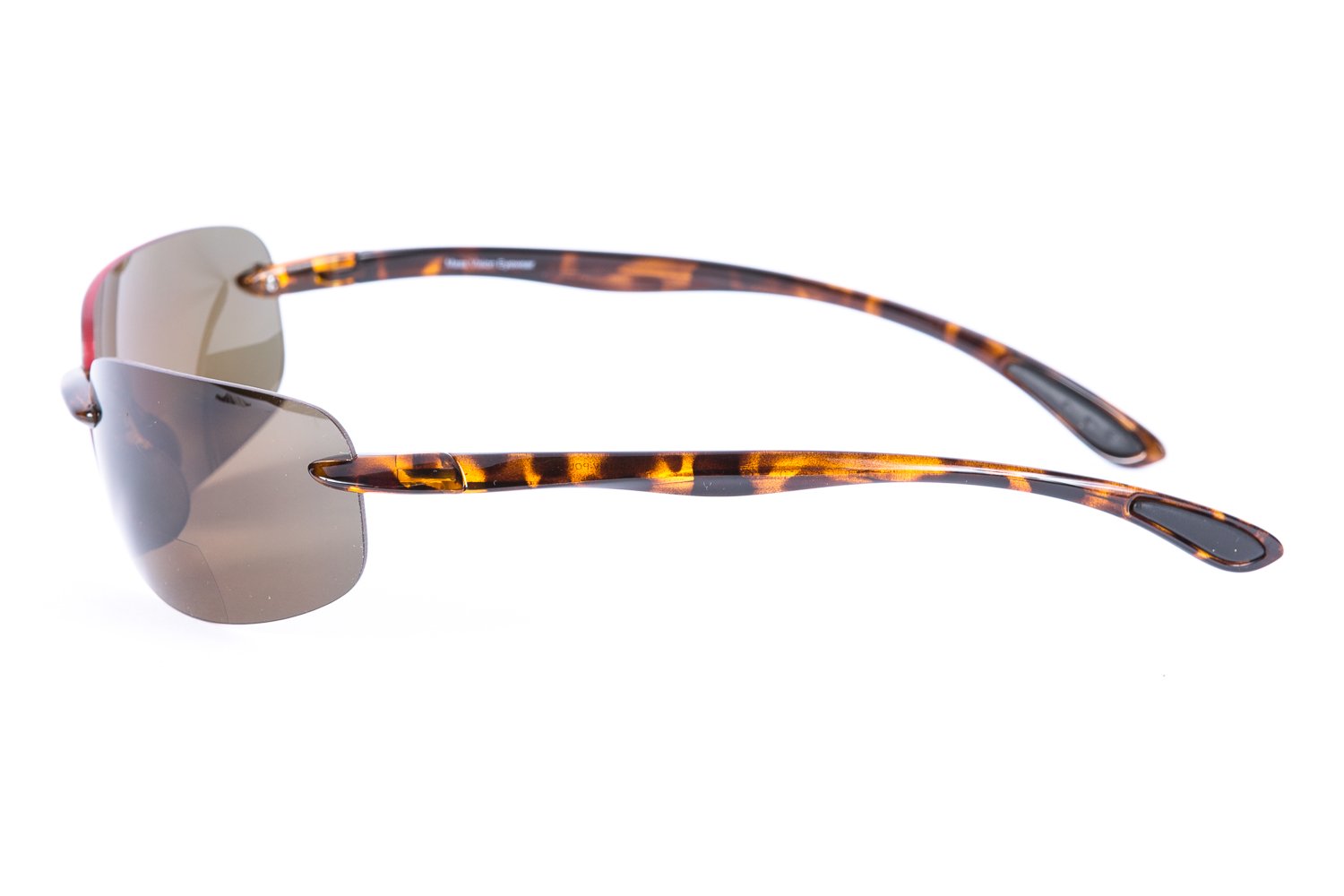 Mass Vision® Lovin Maui Bifocal Sunglasses Light Weight TR-90 Frames for Men and Women. (Tortoise, 1.0)