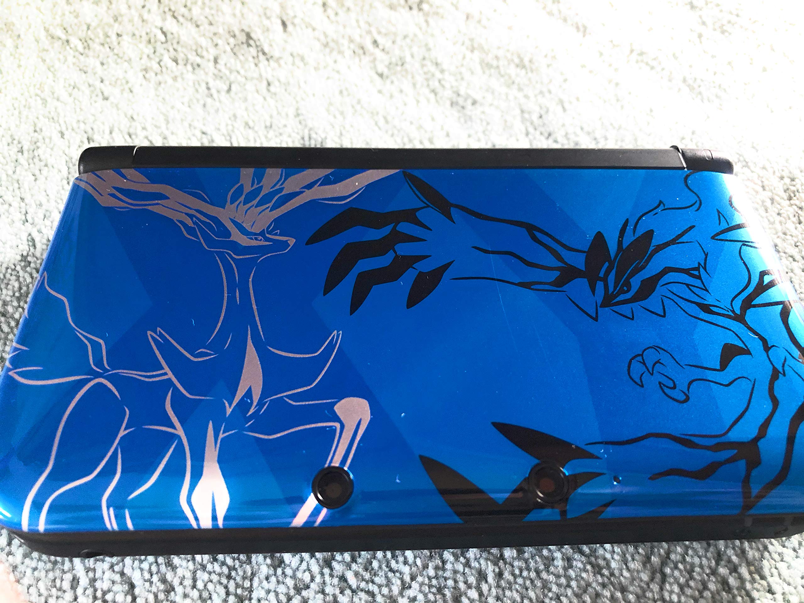 NINTENDO 3DS LL Pocket Monsters Y pack Xerneas Yveltal Blue (Japanese Region Games Only)