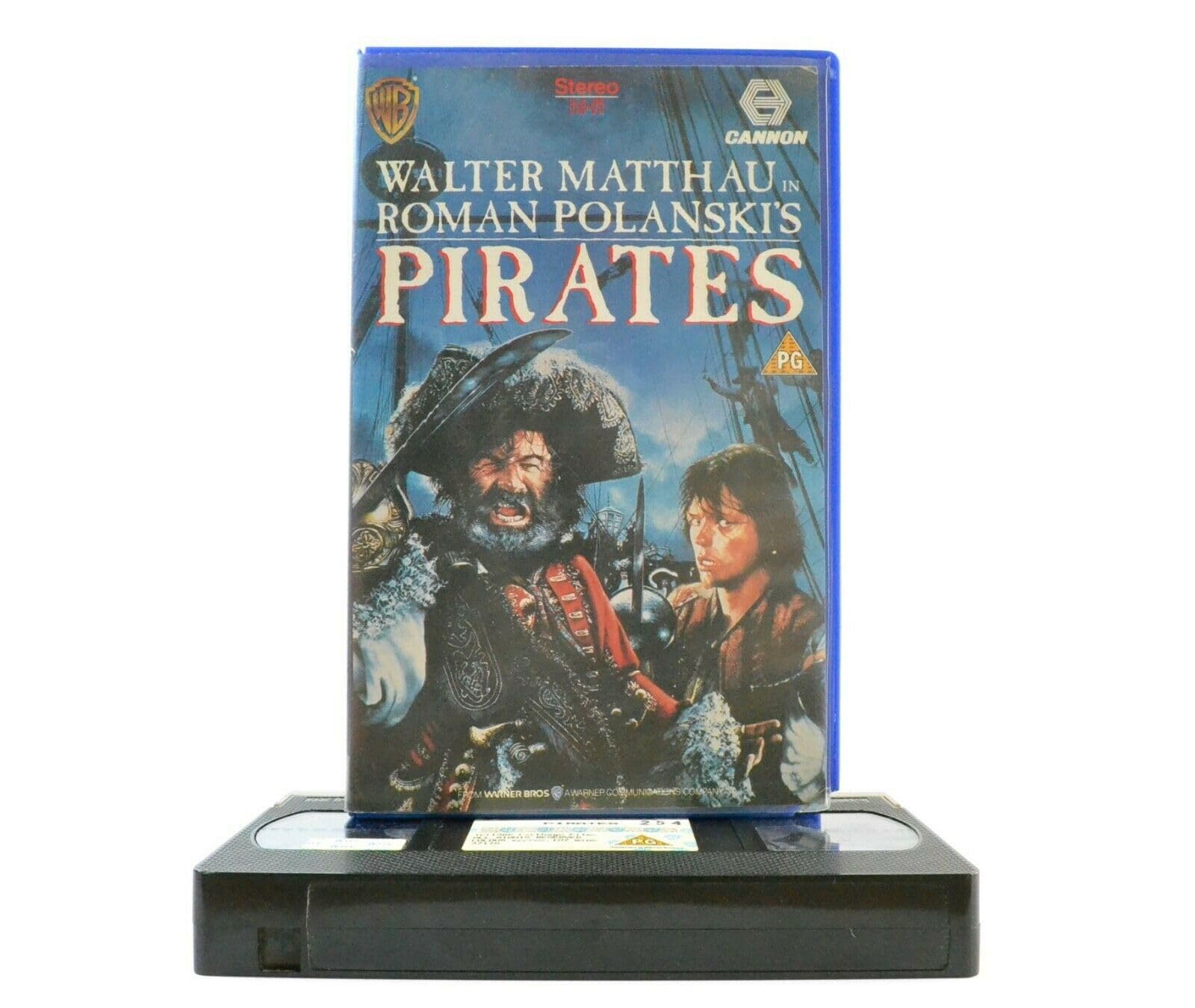 Pirates: Film By R.Polanski (1987) - Large Box - Comedy/Adventure - Pal VHS