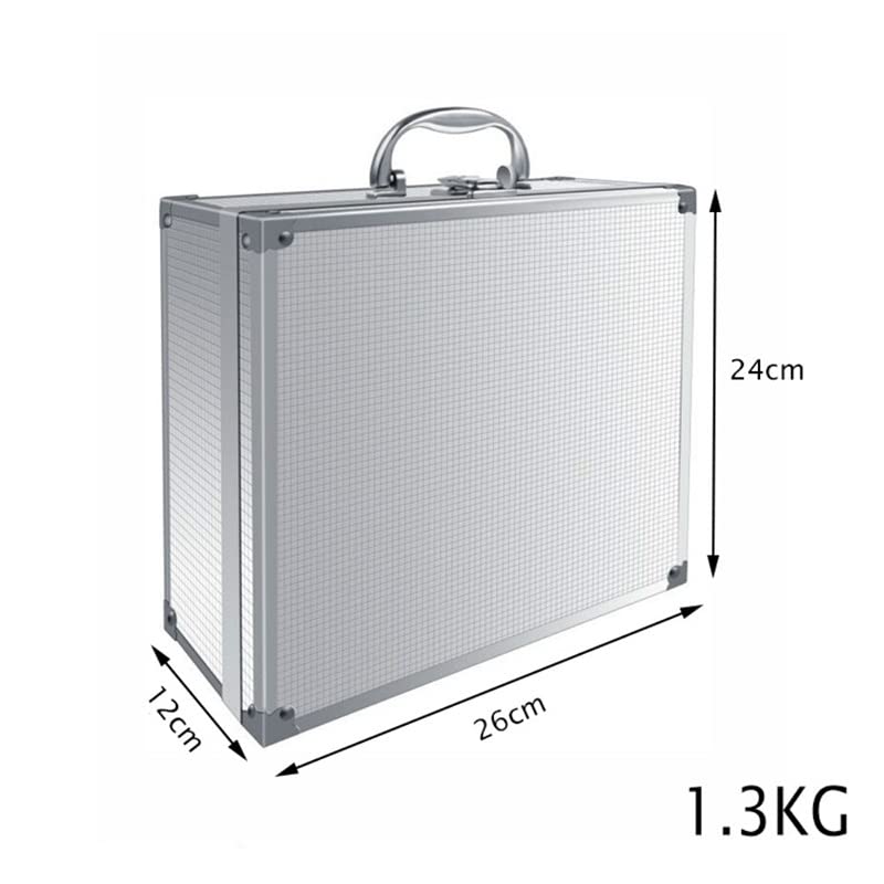 Microscope Kit 300X-600X-1200X Microscope Metal Body LED/Mirror Light Source with Carrying Alloy Storage Box Microscope Lens Adapters (Color : Set One, Magnification : 300X-600X-1200X)