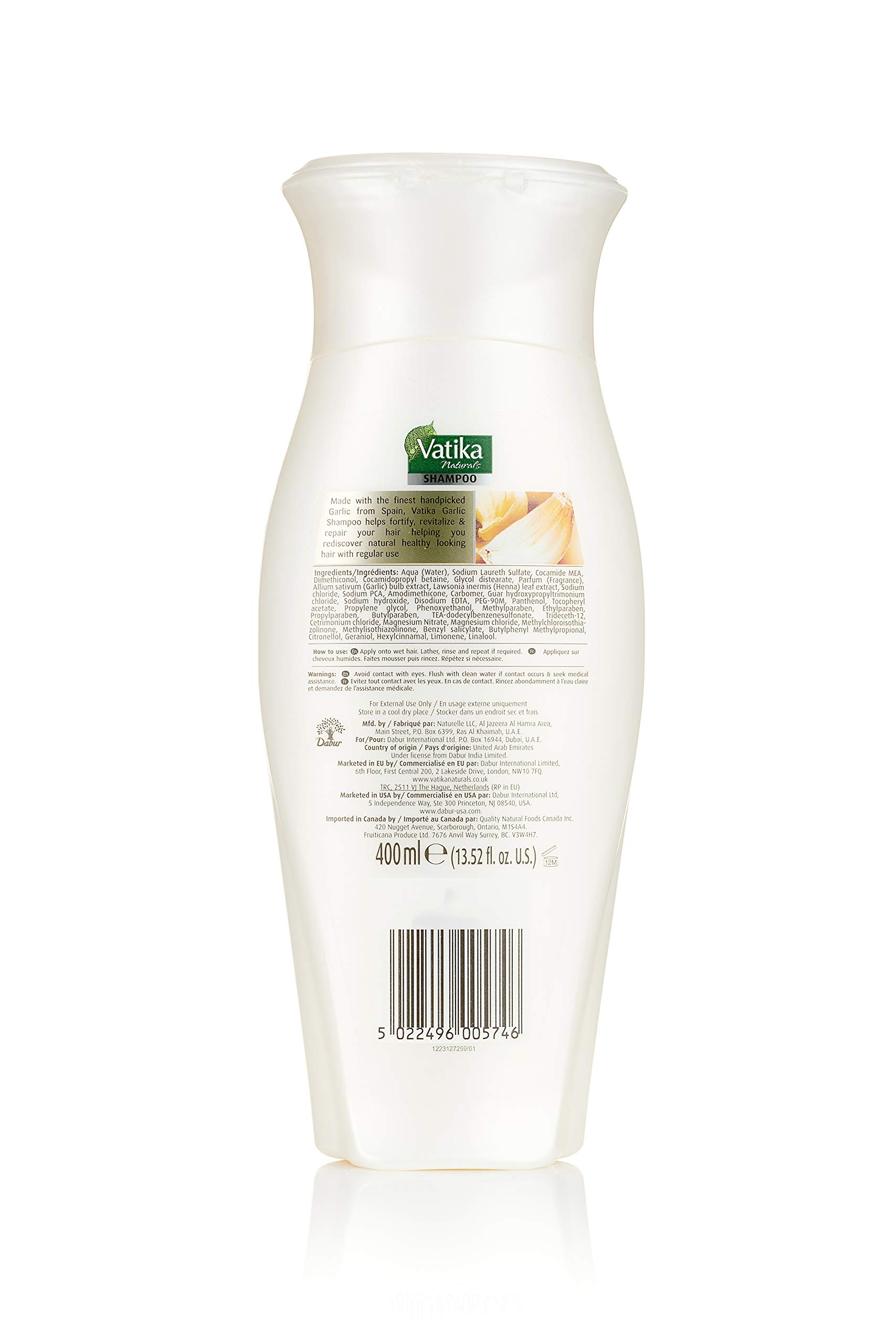 Vatika Garlic Shampoo 400ml Repair & Restore