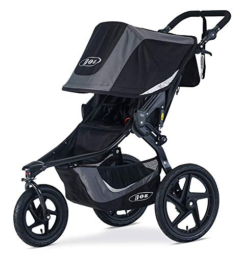 BOB Revolution Flex 3.0 Jogging Stroller, Graphite Black [Old Version]
