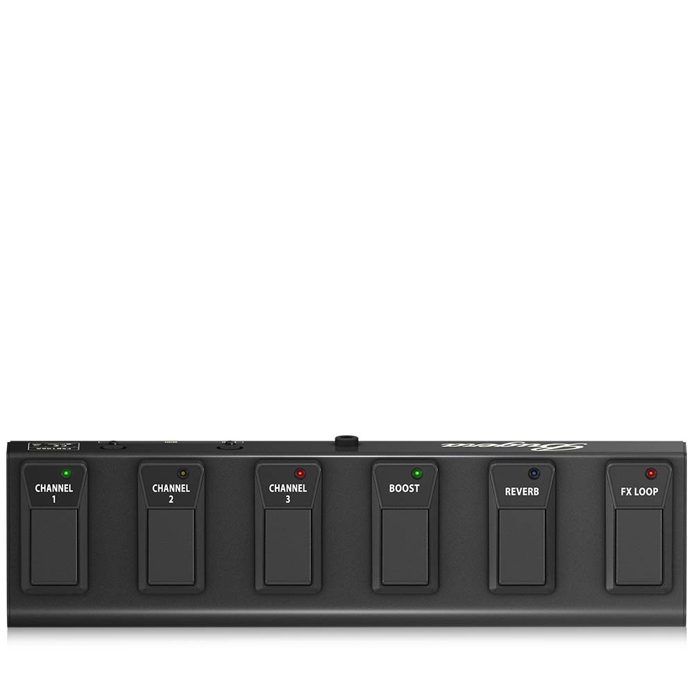 Bugera FSB106A Heavy-Duty 6-Button Footswitch with Metal Case and Control LED