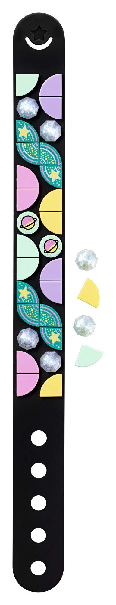 LEGO DOTS Cosmic Wonder Bracelet 41903 DIY Craft Bracelet Making Kit, A Fun Craft kit for Kids who Like Making Creative Jewelry, That Also Makes a Great Holiday or Birthday Gift (33 Pieces)
