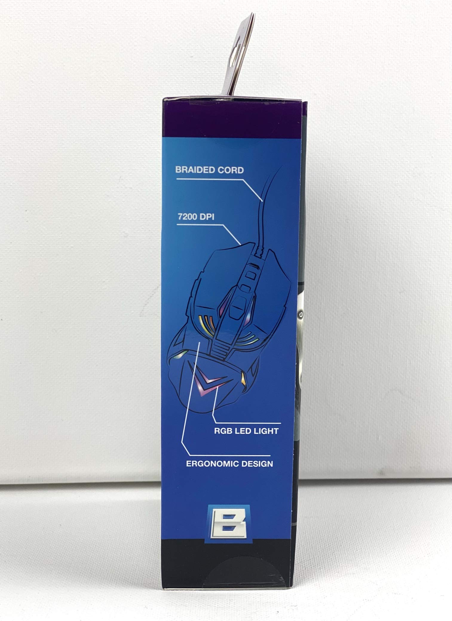 Bugha Exclusive LED Gaming Mouse 7-key/7200 dpi USB Wired for PC