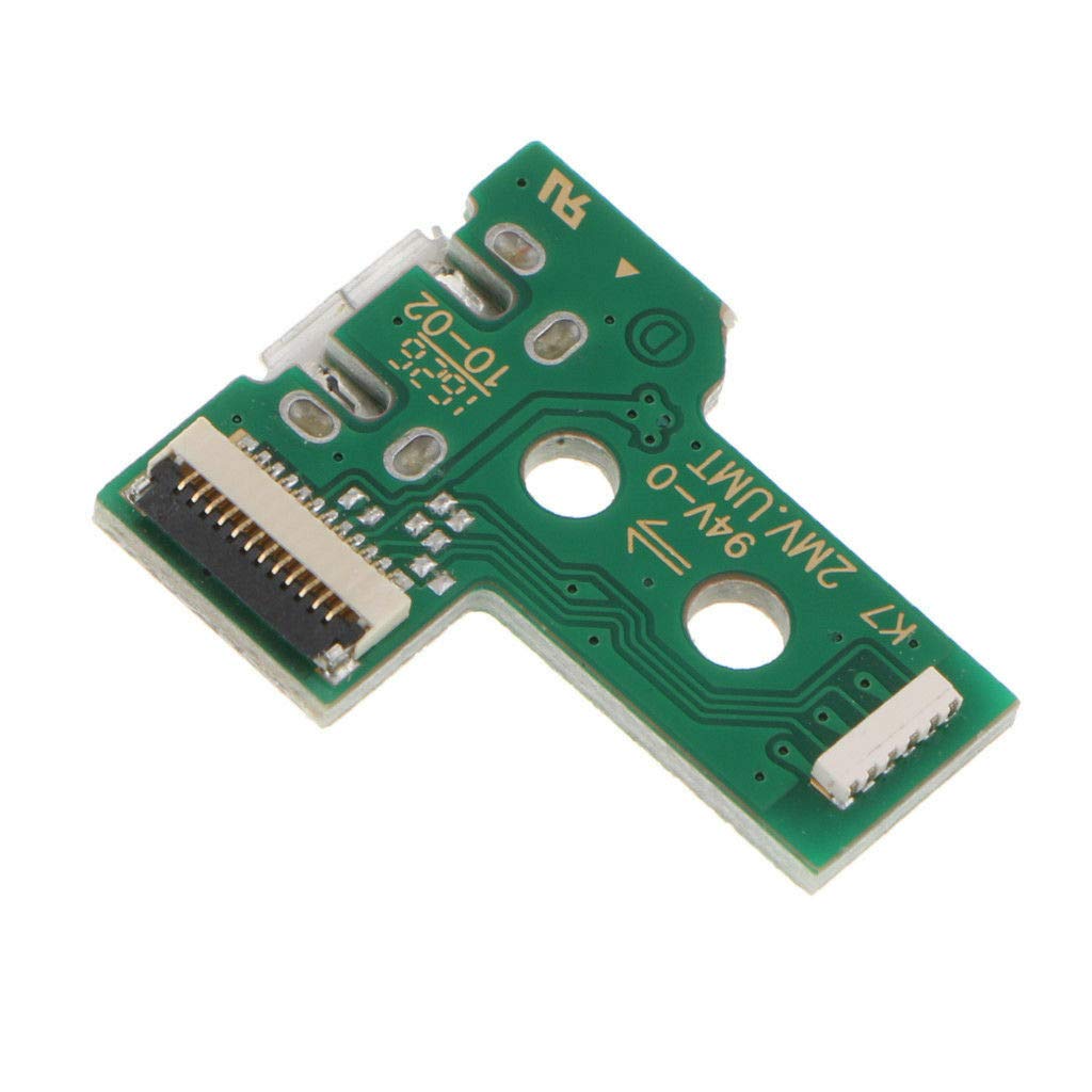 Mustpoint Micro USB Charging Socket Board REV 3 W Flex Ribbon Cable for JDS-030 Sony Playstation PS4 Controller DualShock 4
