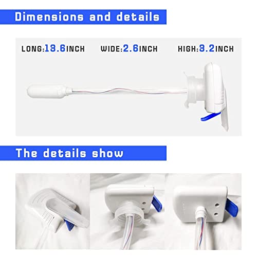 Milk Drink Dispenser, 2 PCS Automatic Electric Tap Juice Beer Beverage Dispenser fit Outdoor and Wedding Party, Prevent Overflowing,No handheld required