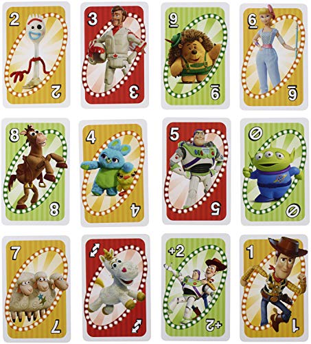 Mattel Games UNO Featuring 4 -Kids and Family Card Game