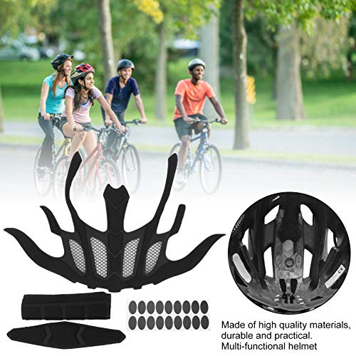 Bicycle Foam Pads Helmet Padding Kit Bike Helmet Pads Kit Cycling Motorcycle Helmet Motorcycles Helmets use for Provides and Stability