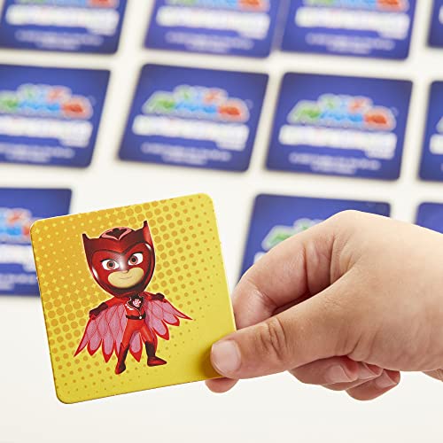 PJ Masks Hasbro Gaming Matching Game for Kids Ages 3 and Up, Fun Preschool Memory Game for 1+ Players