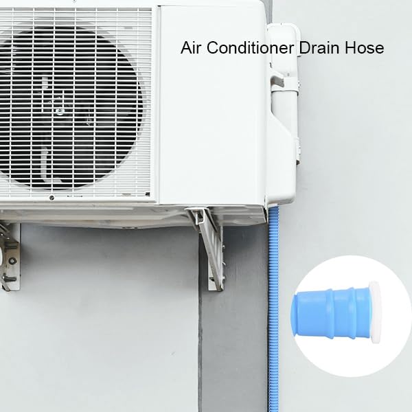 MyLifeUNIT Universal Air Conditioner Drain Hose, Inlet Hose for Semi-Automatic Washing Machine, 5.2 Ft