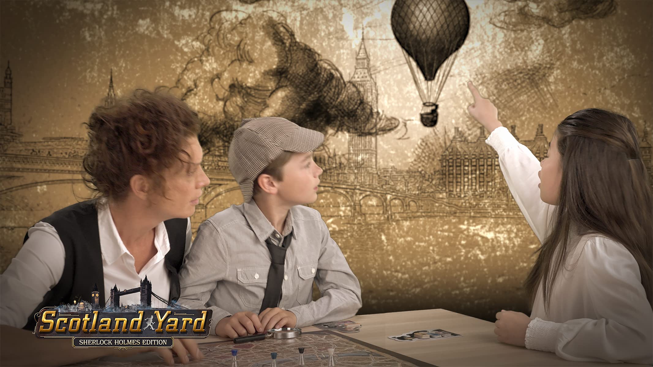 Ravensburger Scotland Yard Sherlock Holmes Edition - Strategy Game for Ages 8+ | Engaging Brain Teaser | Ideal for Family Game Night, Award-Winning Game