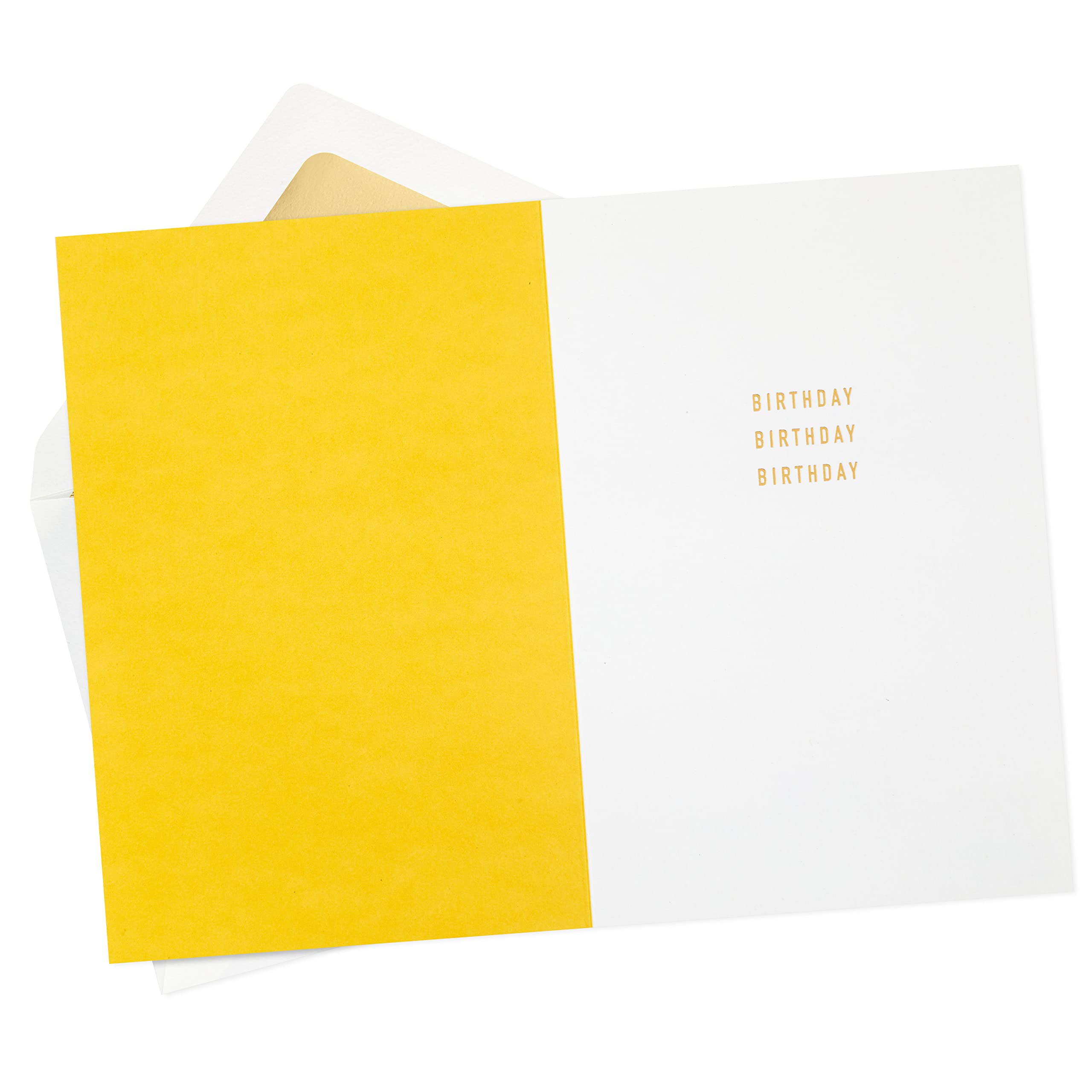 Hallmark Signature Birthday Card (Happy Happy Happy)
