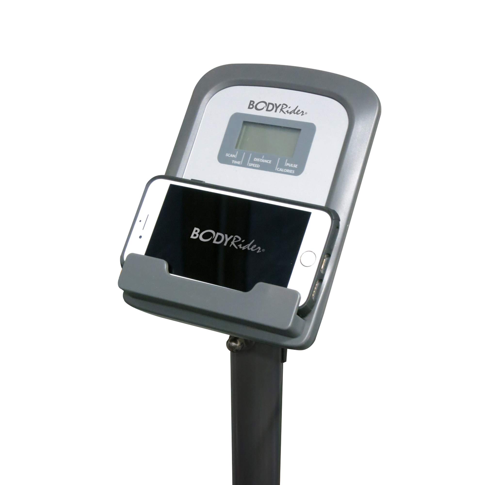 Body Rider BRF980, Upright Air Resistance Fan Bike with Curve-Crank Technology and Back Support