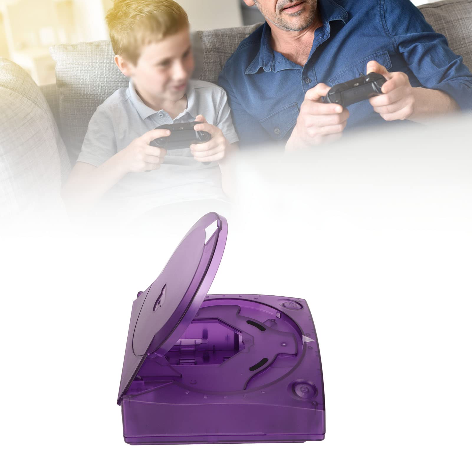 Plastic Shell, Translucent Case Convenient Shock Absorbing for SEGA Dreamcast DC