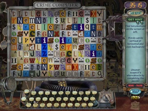 Mystery Case Files: Prime Suspects (Nintendo DS/3DS)