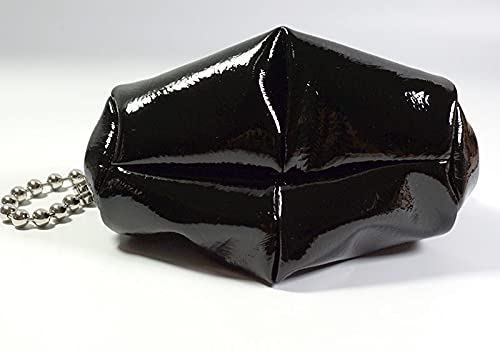 Nite closet Cute Gothic Purse Crossbody Moon Lolita PU Shoulder Bag (Black)