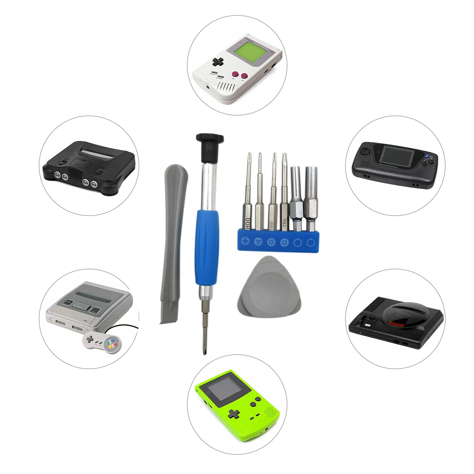 Triwing Screwdriver Set Repair Tool Kit for Nintendo Game Boy Color