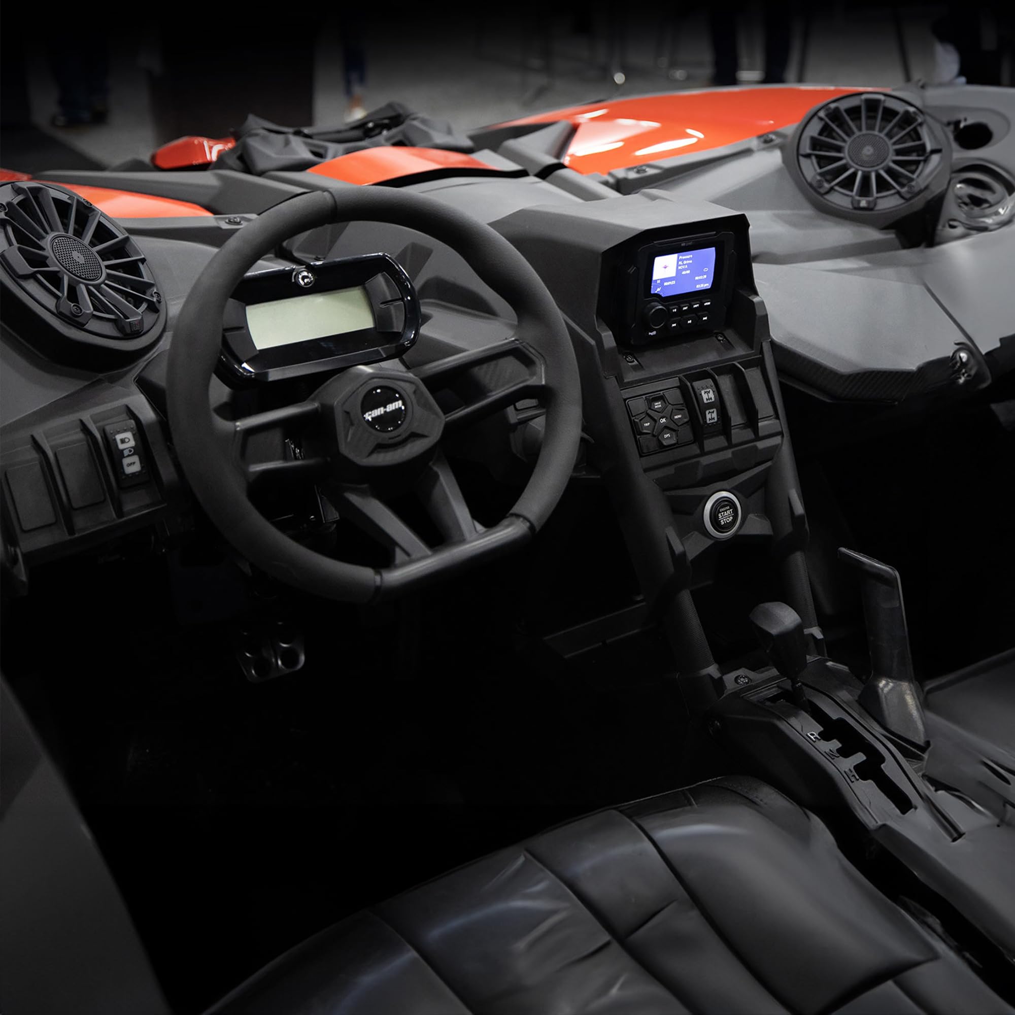 MB Quart MBQX-STG5-1 Can-Am Maverick X3 Premium Audio System | 4X 6.5 Speakers, 10" Sub, Bluetooth Radio, Dual 400W Amps | 2017+ Models