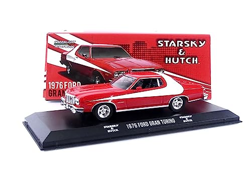 Greenlight 86442 1976 Ford Gran Torino Starsky and Hutch 1:43 Scale Diecast