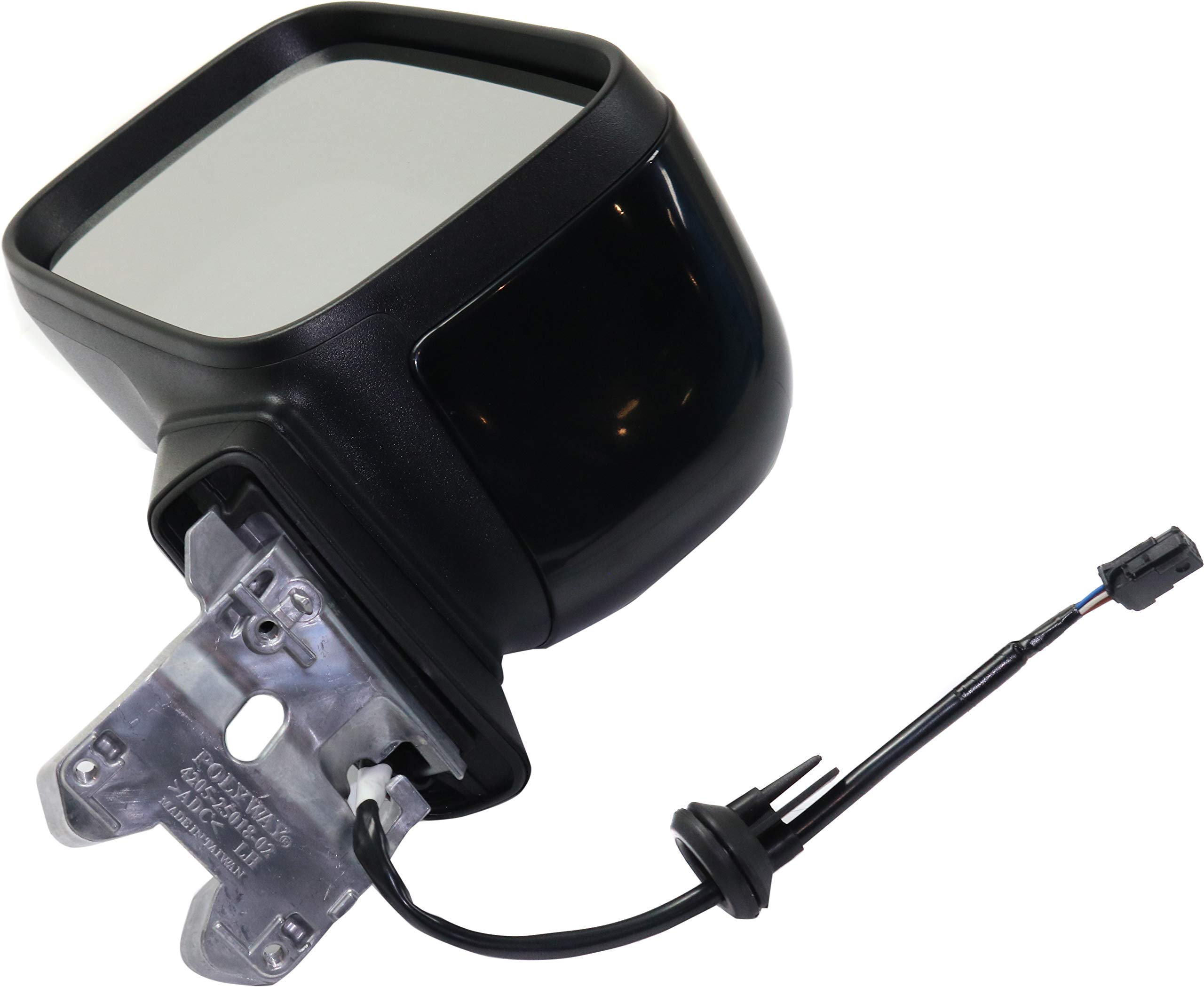 Kool Vue Driver Side Power Heated Mirror for Jeep Renegade 2015-2023 With Signal Light; Without Blind Spot Monitor & Memory Paintable